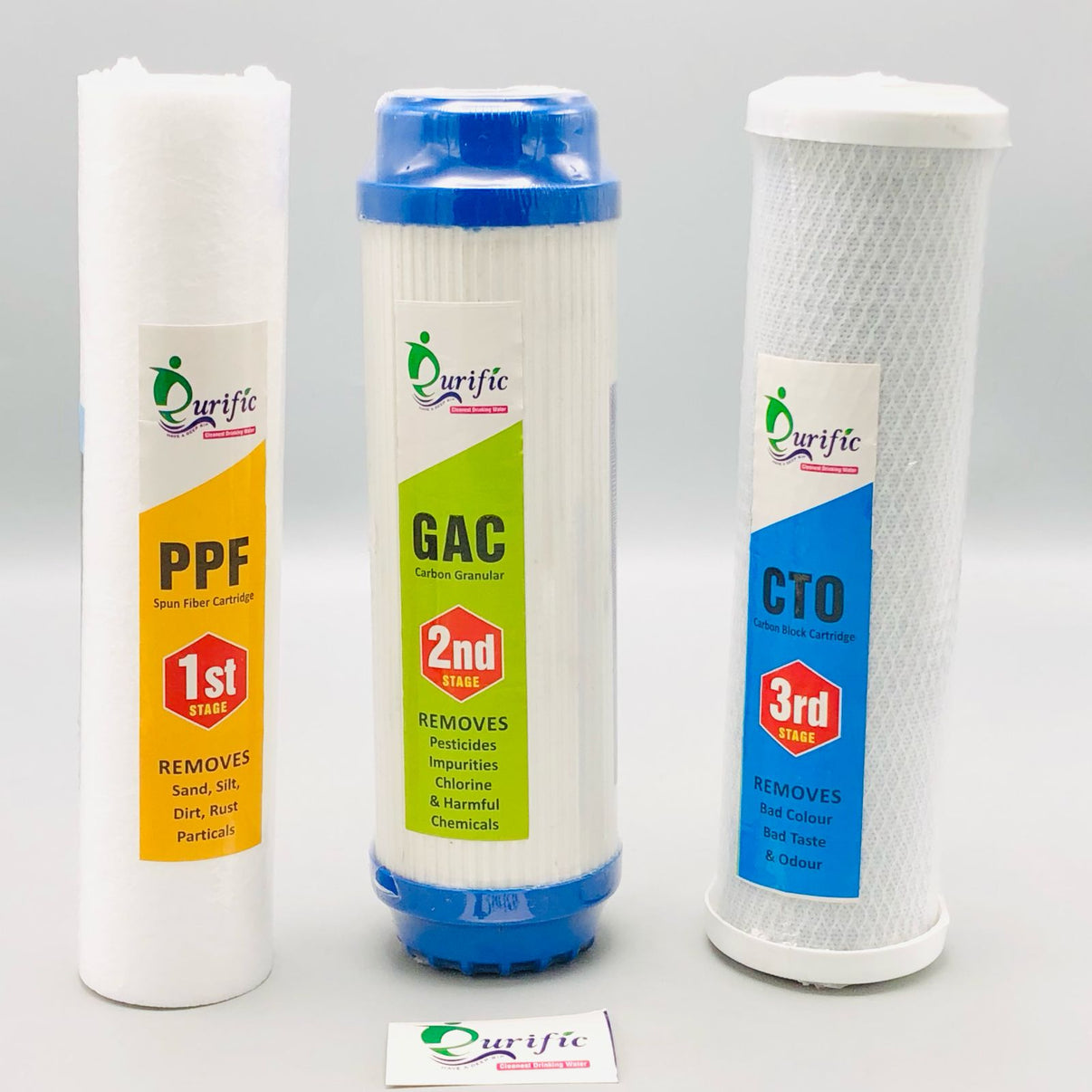 Buy 3 Stage Water Filter Cartridge Set Regular 10" Online In Pakistan ...